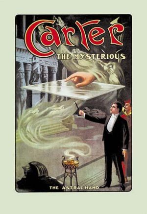 Fine Art of Magic – Carter The Mysterious (20" x 30") Canvas Wall Art ...